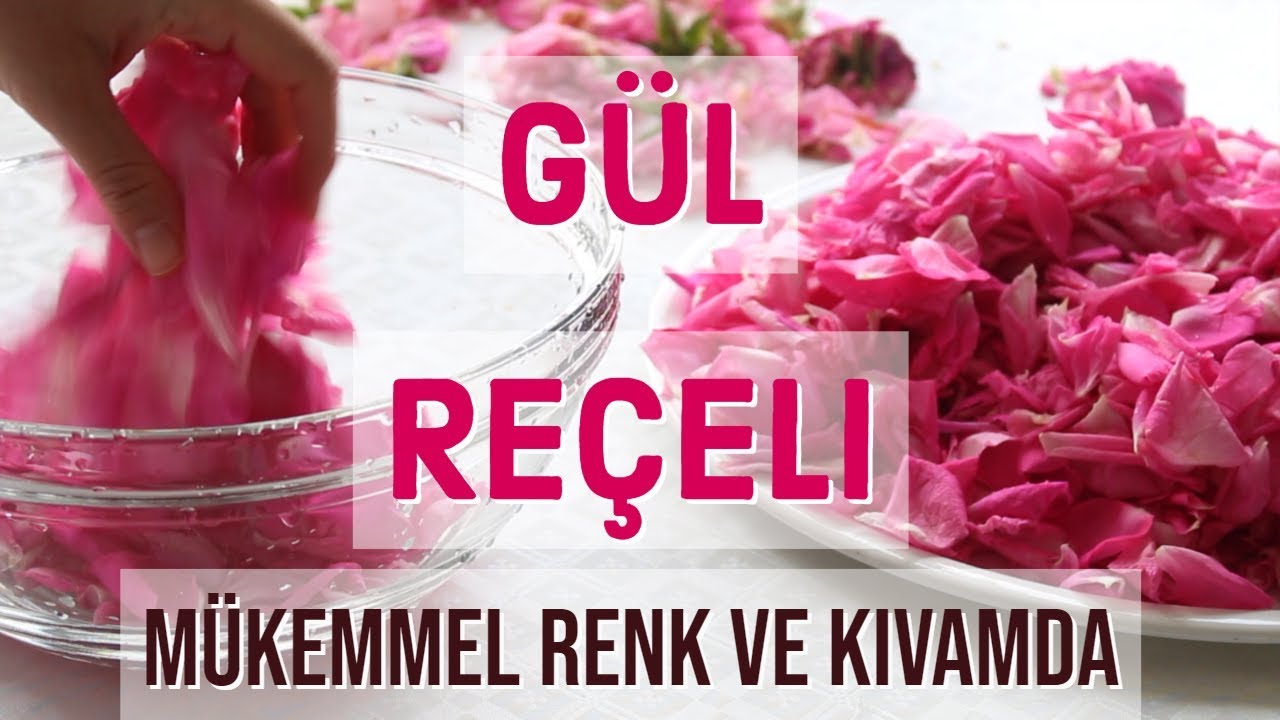 Gül Reçeli Nasıl Yapılır? - Örgü Modelleri - orgumodelleri.de